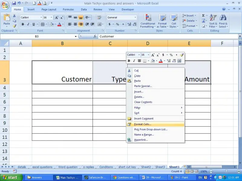Indent data within a cell - Techyv.com Indent data within a cell - Techyv.com